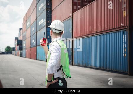 Container Supervisor Control Import/Export While Inspecting Containers ...