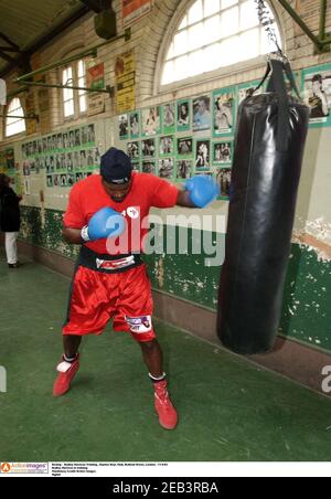 The Repton Boxing Club in Bethnal Green, London, famous for being ...