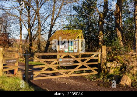 Loch Ken, Scotland - December 21st 2020: RSPB Ken-Dee Marshes Nature ...