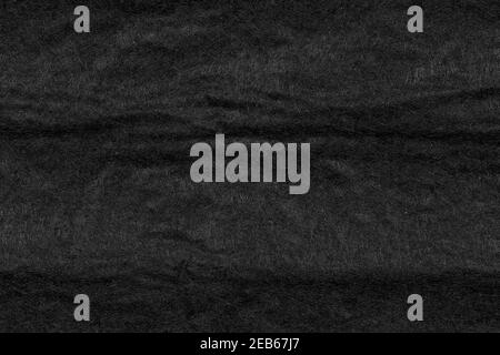 Black fibers of microfiber cloth background for design in your work ...