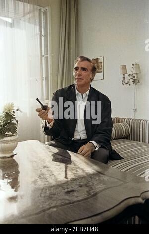 Der deutsche Schauspieler und Synchronsprecher Manfred Lehmann ca. 1990 ...