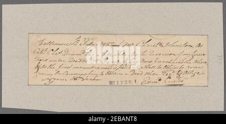 Custis, Edmond. Baltimore Stock Photo - Alamy