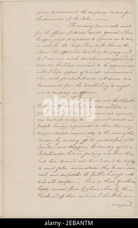 Dalling, John. Jamaica. To Lord George Germain Stock Photo - Alamy