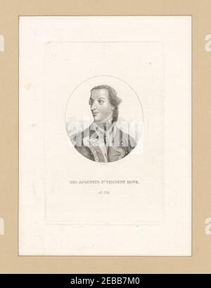 Geo. Augustus 3rd Viscount Howe ob. 1758 Stock Photo - Alamy