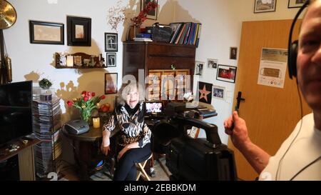 Urte Blankenstein bei der Aufzeichnung der Fernsehsendung zum 100 ...