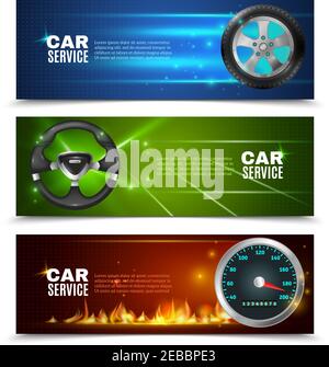 Car Steering Wheel set, abstract logo template. Navigation map icons ...