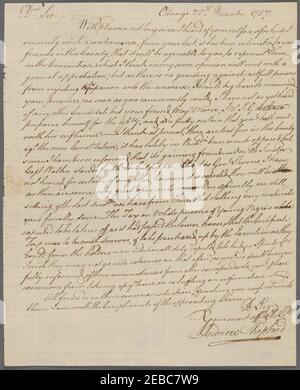 Letter from Andrew Shepherd Stock Photo - Alamy