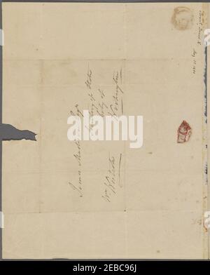 Letter from Daniel C. Brent Stock Photo - Alamy