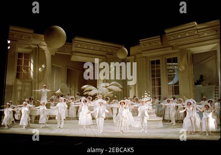 l-r: Susan Bullock (Yum-Yum), Jean Rigby (Pitti-Sing), Claire Daniels ...