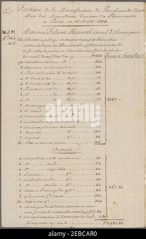 Letter from Fulwar Skipwith Stock Photo - Alamy