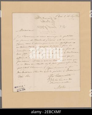 Mallet, General. Paris Stock Photo - Alamy