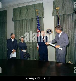 Swearing in ceremony, Brooks Hays, Special Assistant to President ...