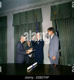 Swearing in ceremony, Brooks Hays, Special Assistant to President ...