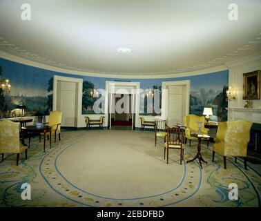 White House rooms remodeling work u2013 Diplomatic Reception Room, West ...