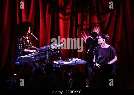 Ibeyi performing last night at Bush Hall. Photo: Richard Gray @rugfoot ...