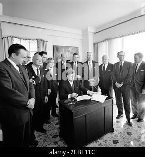 President Kennedy with Representative Cornelius E. Gallagher (New ...