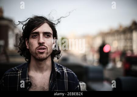 EXCLUSIVE: Jesse MacCormack poses for photos before supporting Patrick ...