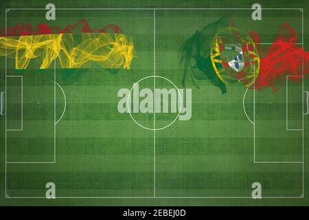 Portugal vs. Bolivia Soccer Match - Leather balls in Portugal and ...