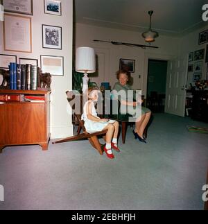 JFK Jr. and Caroline Kennedy Stock Photo - Alamy