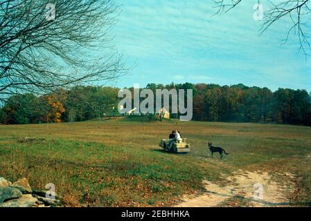 Weekend at Atoka: President and Mrs. Kennedy, John F. Kennedy Jr., (JFK ...