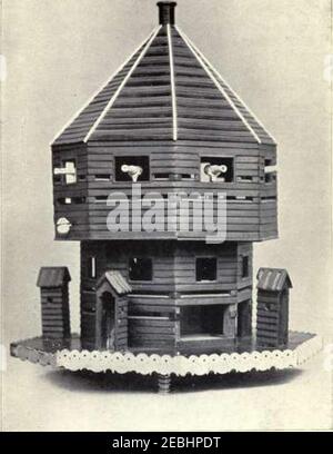 A model of the Norman Cross block house, an important military ...
