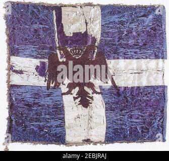 Northern Epirus Flag raised in Korytsa March 1914 Stock Photo - Alamy