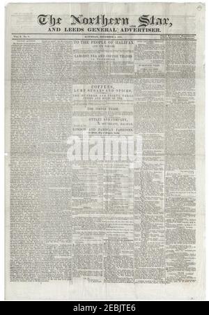 Northern Star front page Stock Photo - Alamy