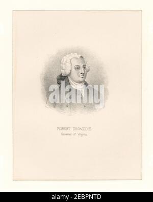 Robert Dinwiddie, Governor of Virginia Stock Photo - Alamy