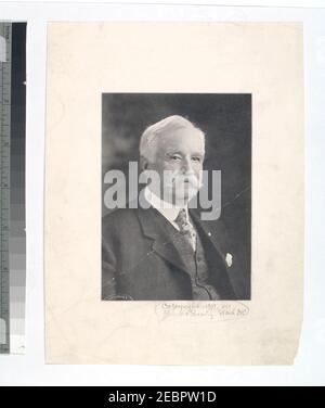 Senator Morgan G. Bulkeley Stock Photo - Alamy
