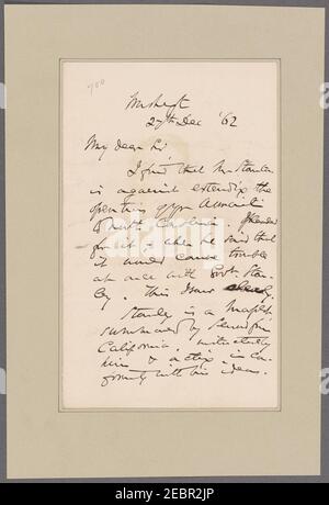 Sumner, Charles. To Charles Scribner Stock Photo - Alamy