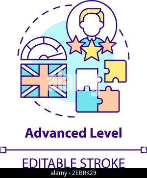 High level language concept icon Stock Vector Image & Art - Alamy