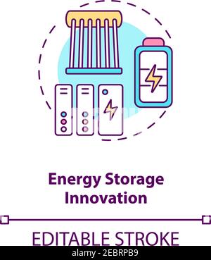 thermal storage energy line icon vector illustration Stock Vector Image ...
