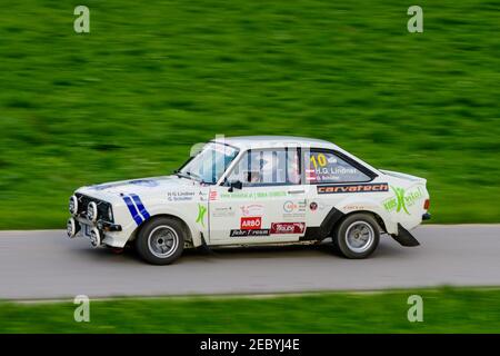 Ford vintage car at vintage car rallye 2000 km through germany Stock ...
