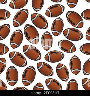 Football pass pattern vector seamless blue Stock Vector Image & Art - Alamy