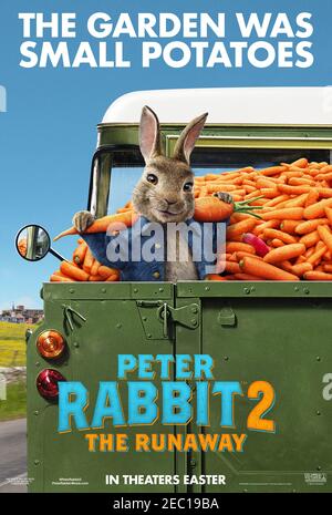PETER RABBIT 2: THE RUNAWAY (2021), directed by WILL GLUCK. Credit ...