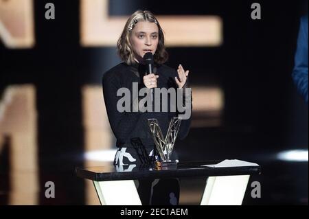Pomme receives the best female artist of the year award during the 36th ...