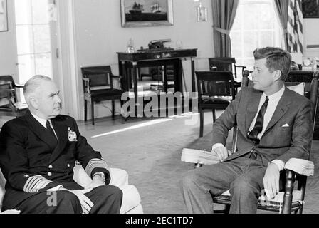 Meeting with Admiral George Whelan Anderson, Jr., Chief of Naval ...