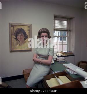 First Ladyu0027s Social Secretary Letitia Baldrige with the u0022Candy ...