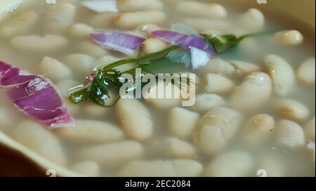 Traditional Dutch Brown Bean Soup close up Stock Photo - Alamy