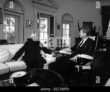 Meeting with Dr. Sarvepalli Radhakrishnan, President of India, 4:35PM ...