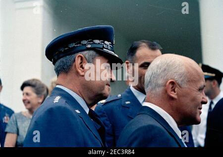 Presentation of the 1961 Collier Trophy, 11:30AM. President John F ...