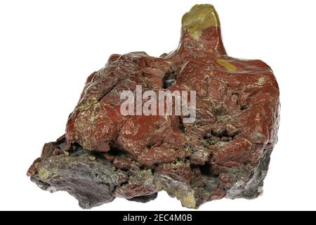 jasper from Gobi Desert, China isolated on white background Stock Photo ...