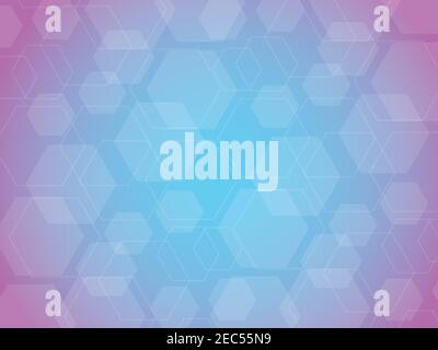Abstract technological purple background with elements of the microchip ...