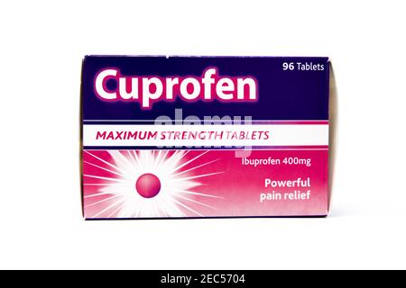 Non-steroidal anti-inflammatory drugs. Acetaminophen white tablets on ...