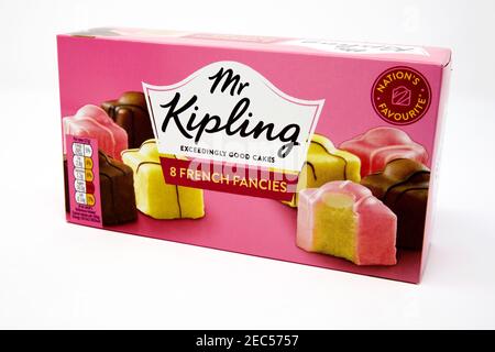 Mr Kipling Fondant Fancies Stock Photo - Alamy