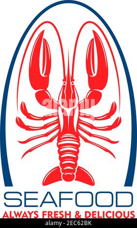 Wild Caught Fish Badge, Seafood Menu Label. Flat Vector Icon ...