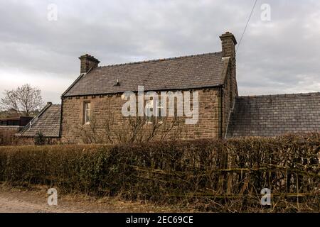 The former Withnell railway station. Abbey Village, Lancashire Stock ...