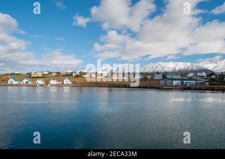 port of Hrisey in Iceland Stock Photo - Alamy