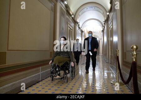 United States Senator Tammy Duckworth (Democrat of Illinois) and Mr ...