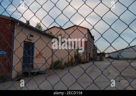 old factory building in Vordingborg Denmark Stock Photo - Alamy